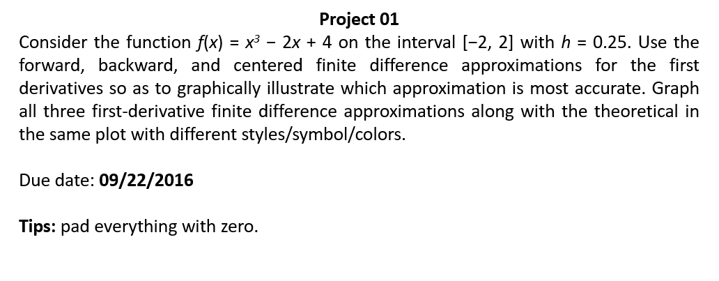 Solved Consider The Function F X X 3 2x 4 On The