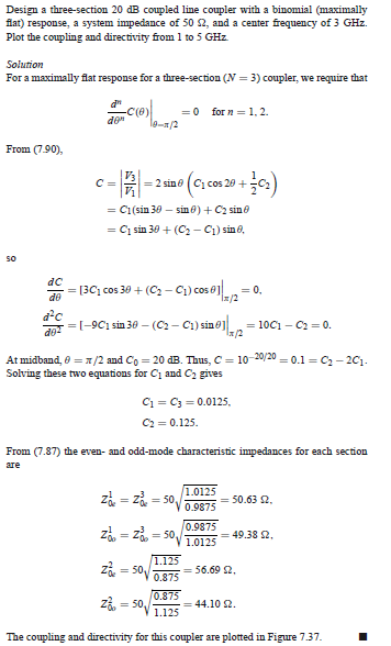 Design -18 dB maximum-flat 7-stage directional | Chegg.com