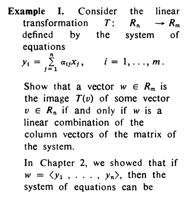 written in the form w = x1c1 + ... + xncn, where c1 , | Chegg.com