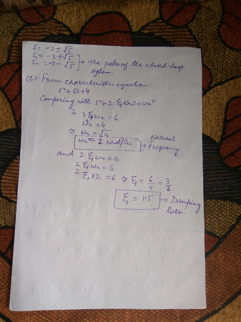 Solved Problem #4: (24%) Consider the following feedback | Chegg.com