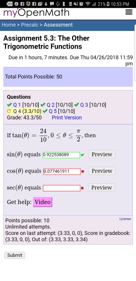 Solved ? https://www.myopenmath.co? myOpenMath Home > | Chegg.com