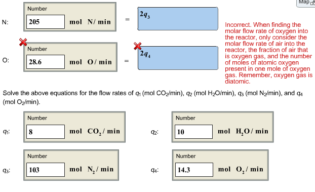 Solved A feed stream containing 2.00 mol/min of butane | Chegg.com