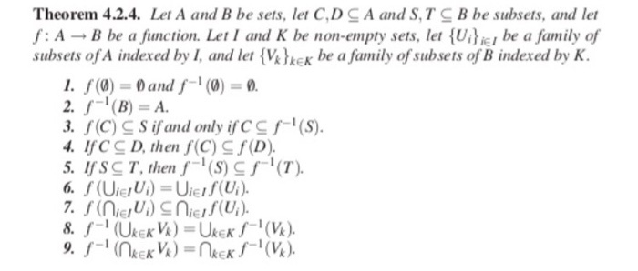 Solved Need the proofs for 8 and 9 please already have the | Chegg.com