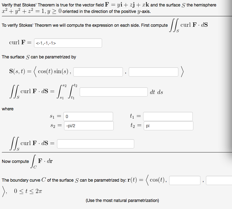 Solved A parametrization for the boundary curve C seen below | Chegg.com