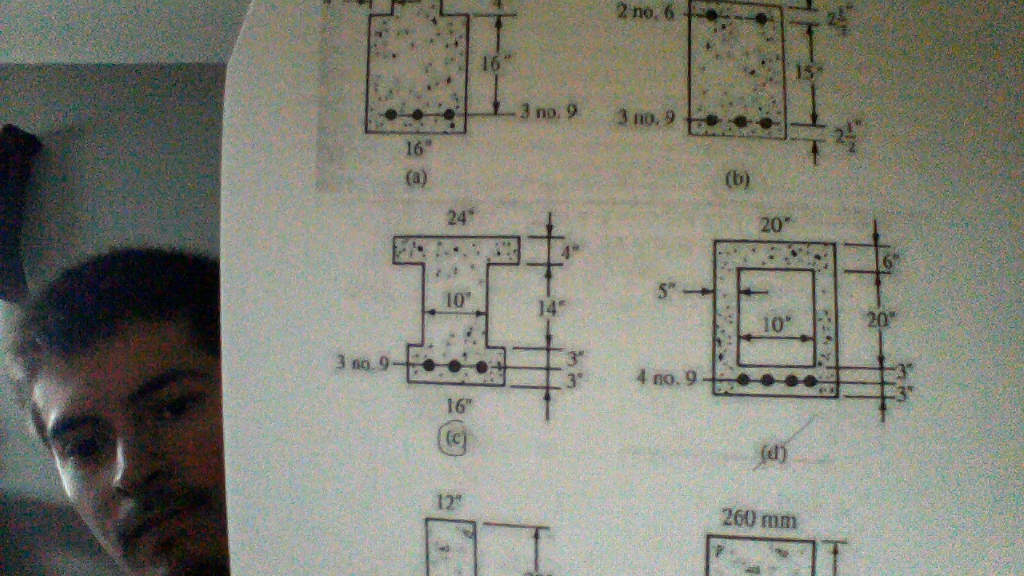 Solved For each of the cross sections shown below compute | Chegg.com