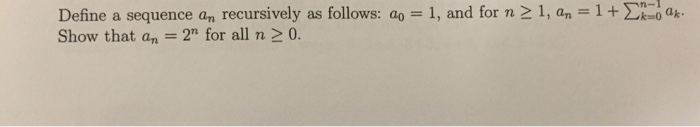 Solved 5. Sequences Proof - Discrete Math. Please | Chegg.com