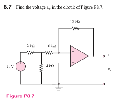Also find the current Io coming out of the output | Chegg.com