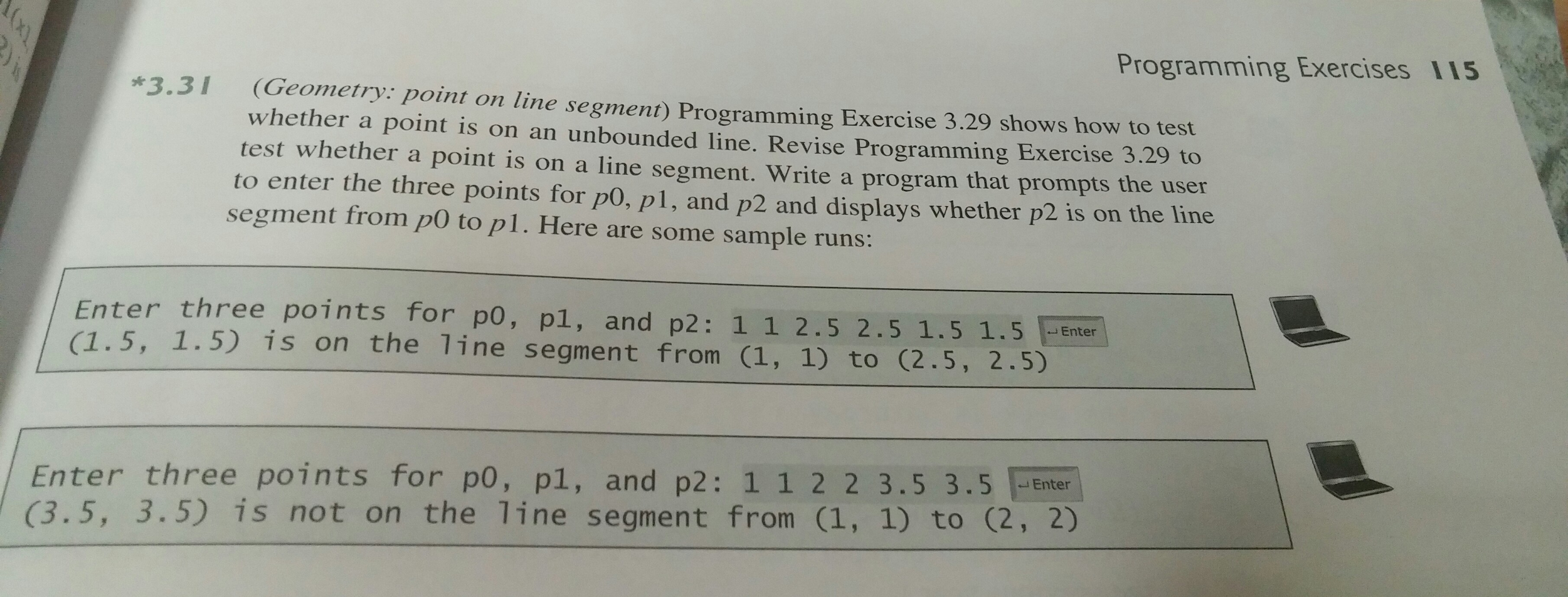 Solved Programming Exercise 3.29 shows how to test whether a | Chegg.com Solved Programming Exercise 3.29 shows how to test whether a | Chegg.com