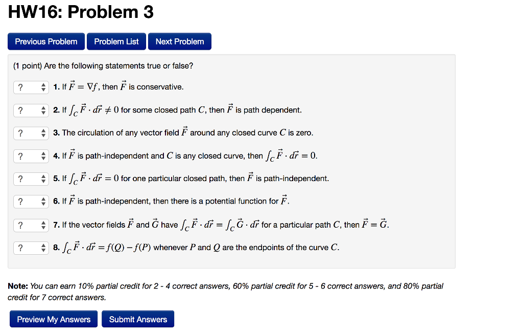 Solved HW16: Problem 3 Previous Problem Problem ListNext | Chegg.com Solved HW16: Problem 3 Previous Problem Problem ListNext | Chegg.com