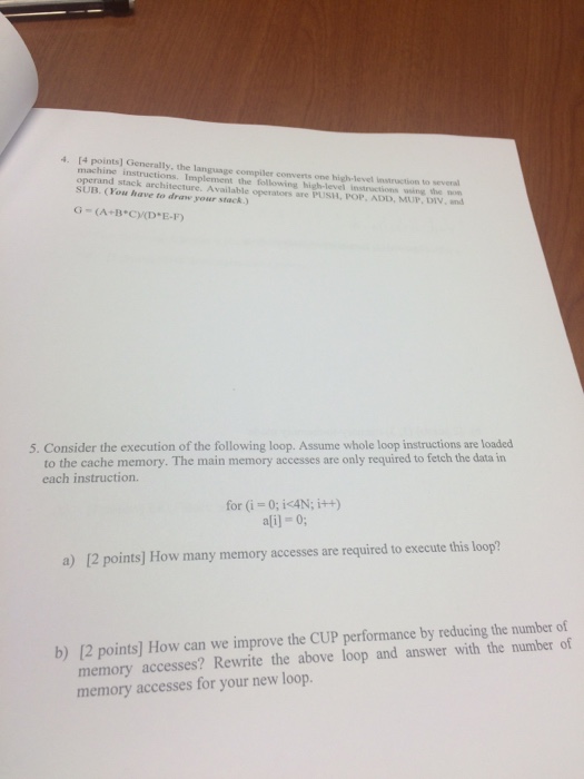 Solved Generally, the language complier converts one | Chegg.com