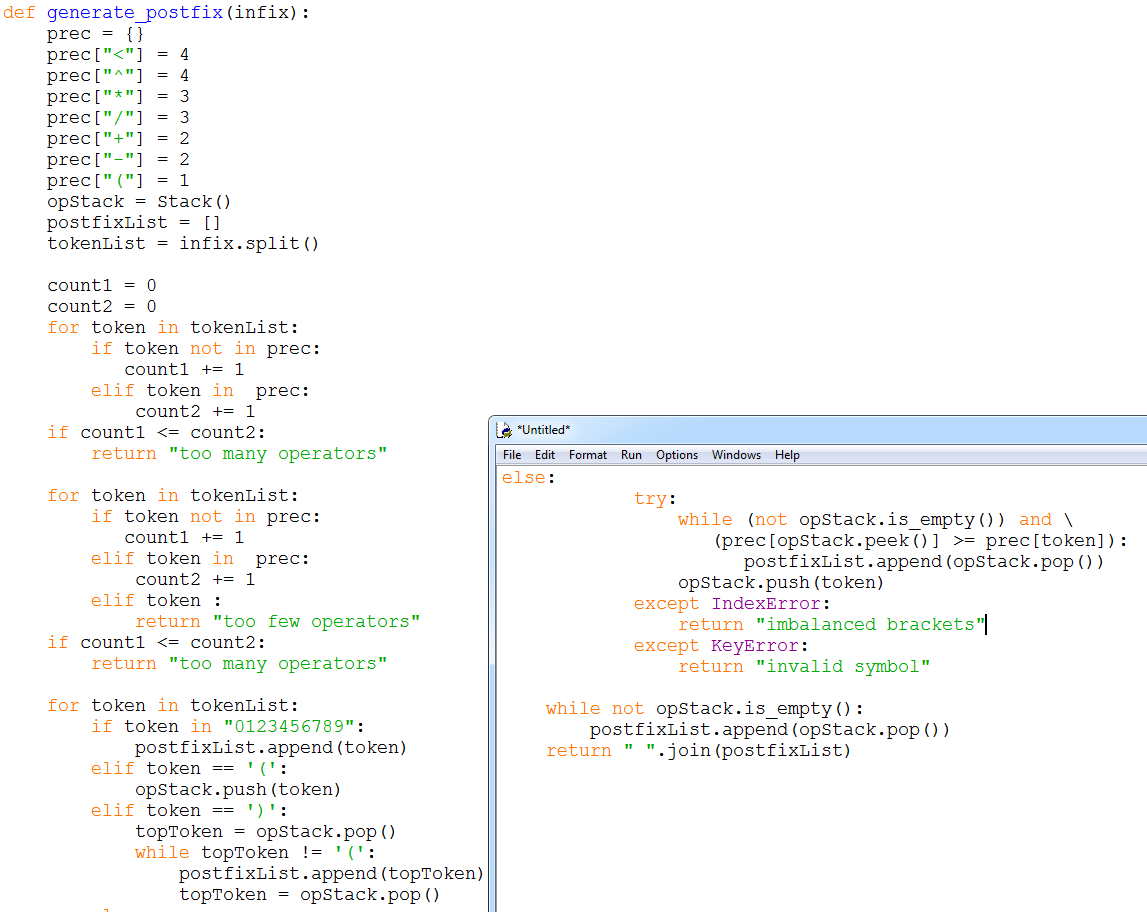 Solved If the input infix expression is valid, then the | Chegg.com