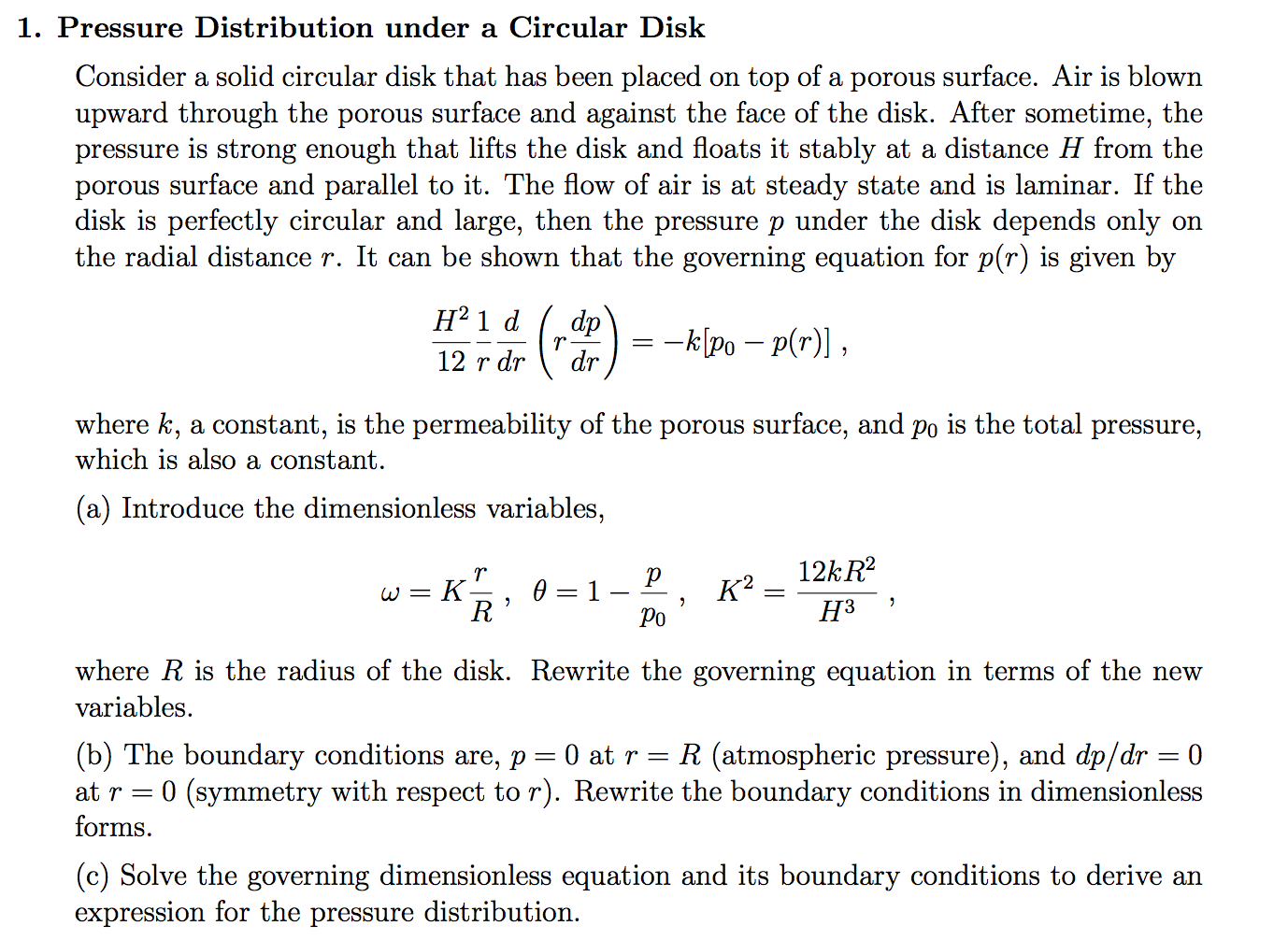 Solved Consider a solid circular disk that has been placed | Chegg.com
