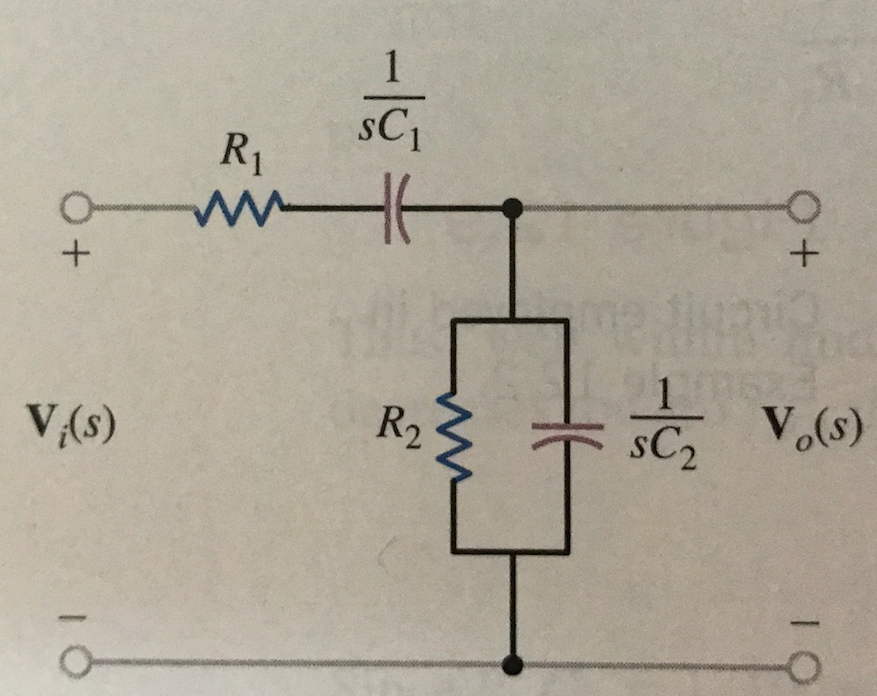 Solved Determine the voltage gain transfer function V2/V1 | Chegg.com