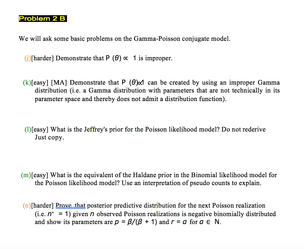Problem 2 B We will ask some basic problems on the | Chegg.com