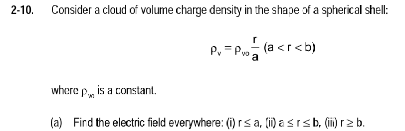 Solved 2-23. Calculate the electric potential distribution | Chegg.com