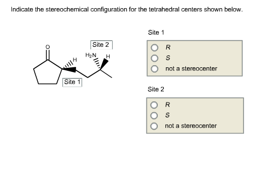 Solved Indicate the stereochemical configuration for the | Chegg.com