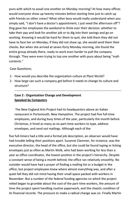 Solved WHAT IS CASE STUDY ANALYSIS? A case study presents an | Chegg.com