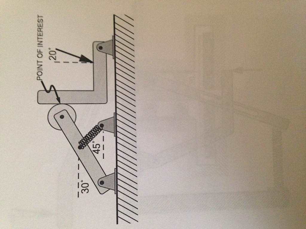 Solved The L-shaped arm is kept in the position shown. The | Chegg.com