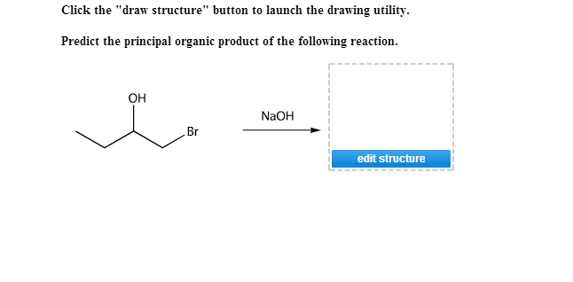 Solved Click the draw structure button to launch the drawing | Chegg.com
