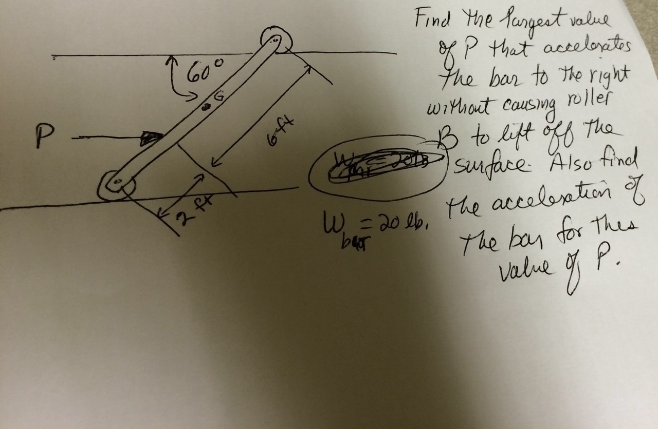 Solved Dynamics simple Question: Find x double dot , find | Chegg.com