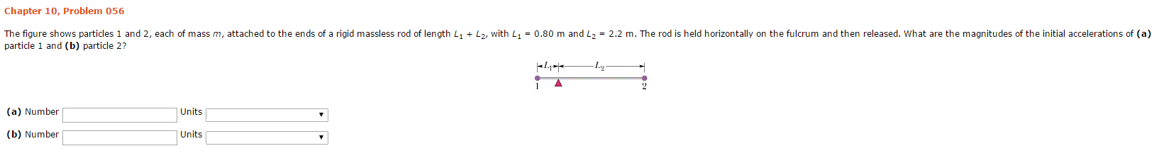 Solved The figure shows particles 1 and 2, each of mass m, | Chegg.com