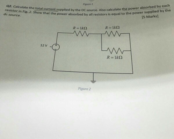 Solved Figure 1 32. Calculate the total current supplied by | Chegg.com