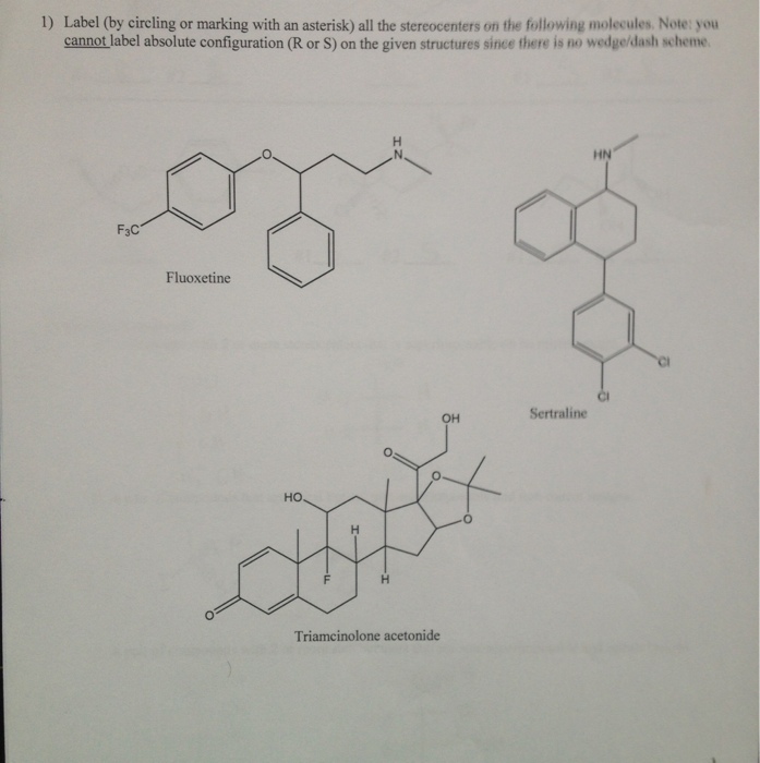 Solved Label (by circling or marking with an asterisk) all | Chegg.com
