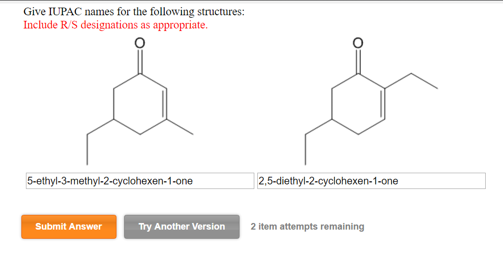 Solved Give IUPAC names for the following structures: | Chegg.com