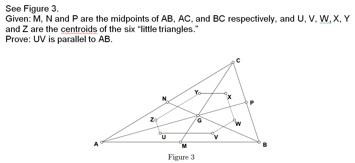 Solved See Figure 3. Given: M, N and P are the midpoints of | Chegg.com