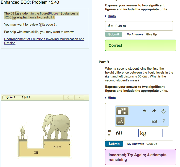 Solved Enhanced EOC: Problem 15.40 Express your answer to | Chegg.com