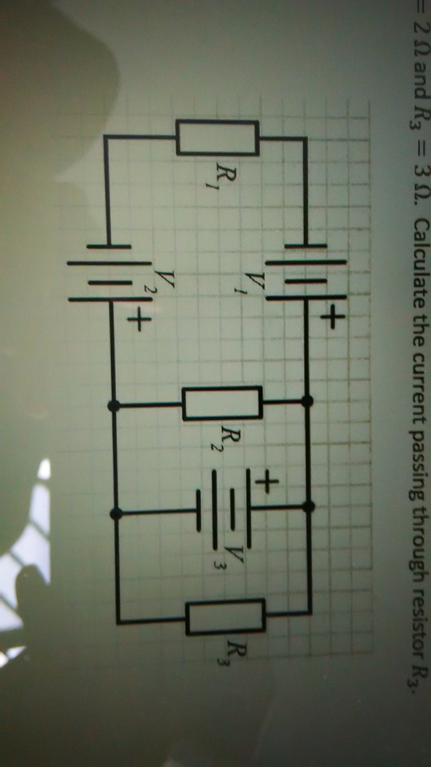 Solved Calculate the current passing through resistor R_3. | Chegg.com