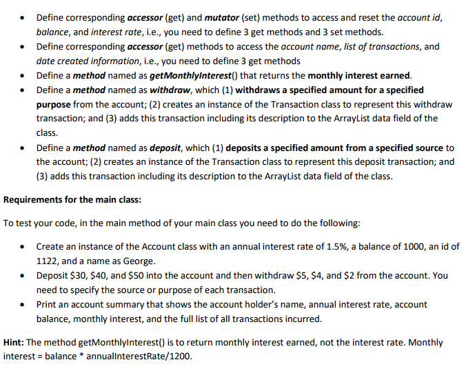 Solved Java experts, please help me create this complex | Chegg.com