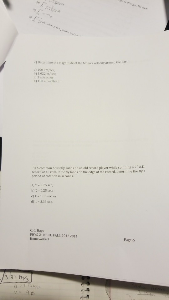 Solved 1 ty 6.14 mine wh PHYS-2100-01, FALL2017 Homework-3 | Chegg.com