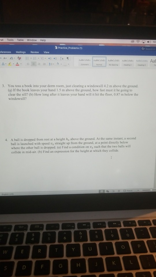 Solved at Tools Table Window Help Practice Problems (1) Q- | Chegg.com