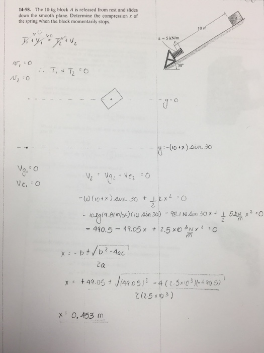 Solved The 8.16-kg block A is released from rest and slides | Chegg.com