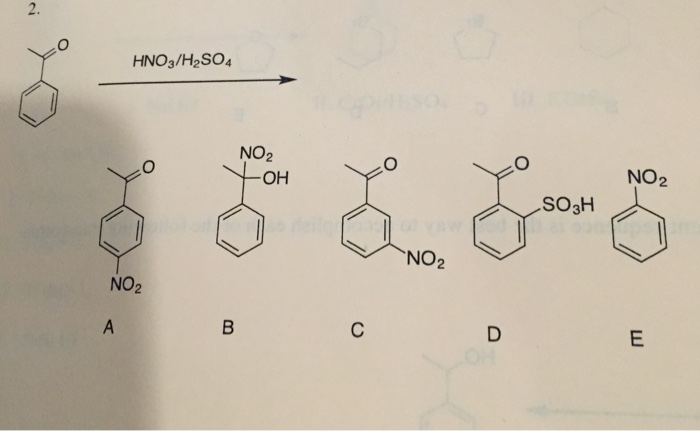 Solved HNO3/H2SO4 NO2 -OH NO2 NO2 | Chegg.com