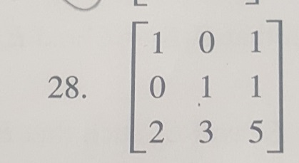 Solved Determine if the given matrix has an inverse, and | Chegg.com
