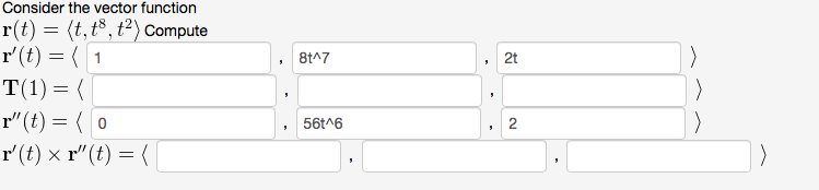 Solved: Consider The Vector Function R(t) = Compute R(t) =... | Chegg.com