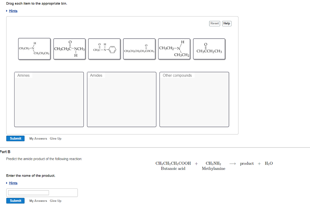 Solved Drag each item to the appropriate bin. Hints Reset | Chegg.com