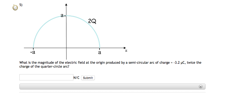 Solved Electric Field from Arc of Charge A total charge Q | Chegg.com