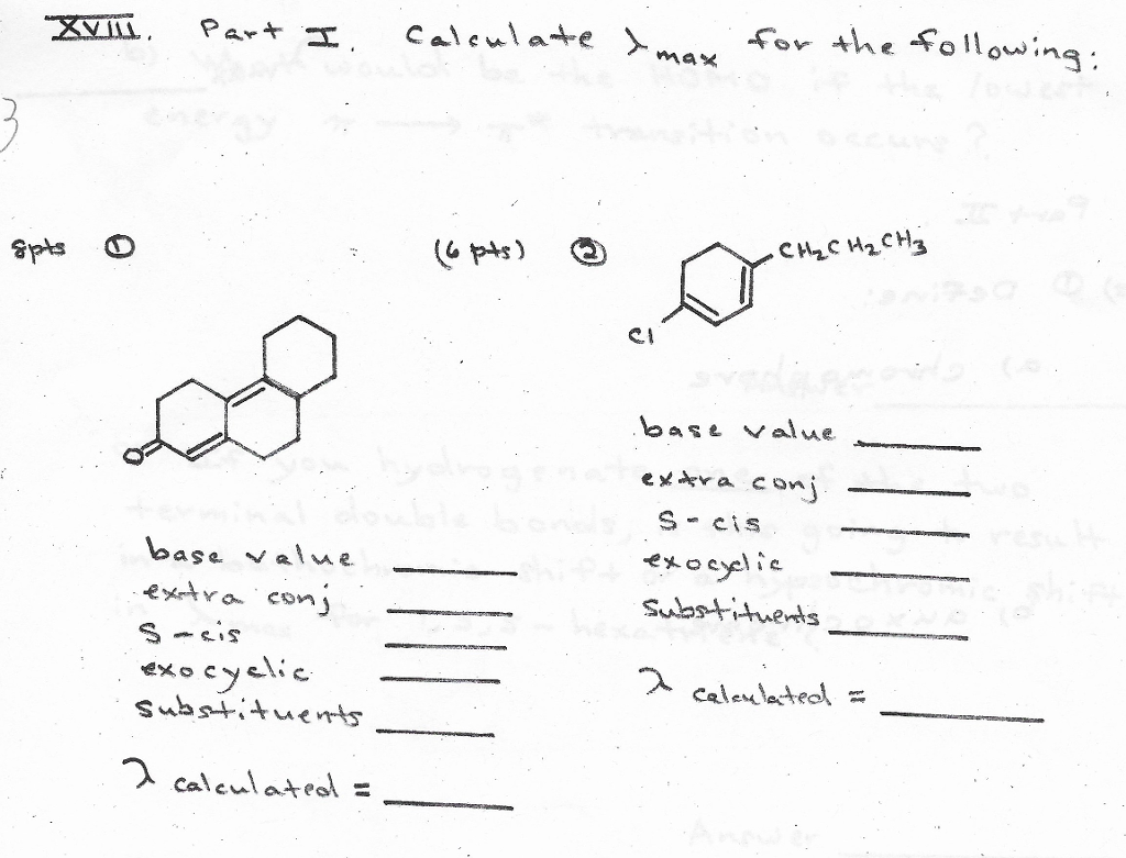 Solved ParT CHCHCH3 SCiS Sulas-itve Calculated | Chegg.com