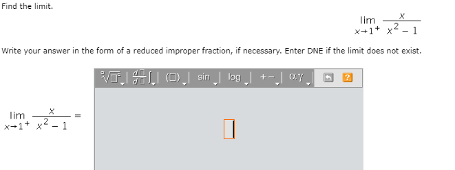 Solved Find the limit. lim-x Write your answer in the form | Chegg.com