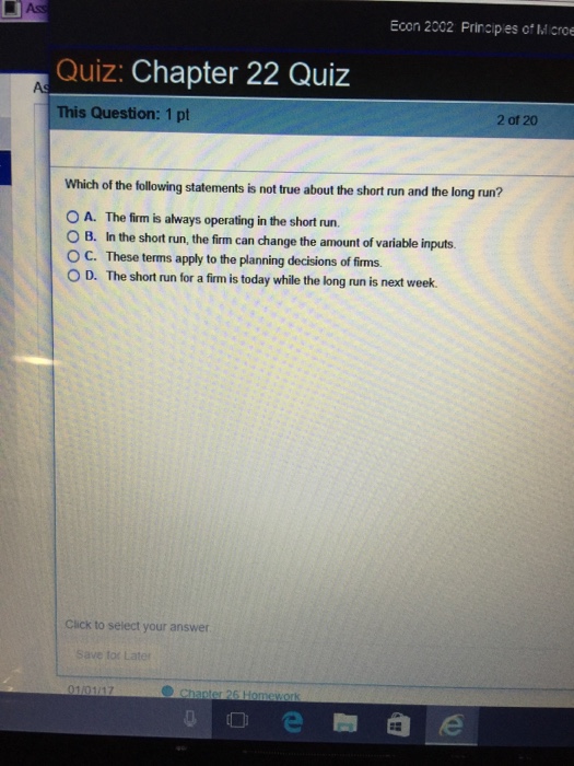 Solved Which of the following statements is not true about | Chegg.com