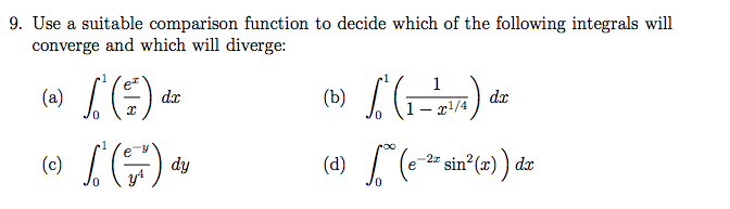 Solved Use a suitable comparison function to decide which of | Chegg.com
