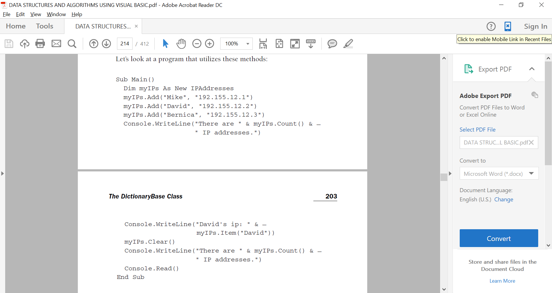 Should be in Vb.net Using the implementation of the | Chegg.com