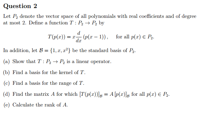 Vector Space Polynomials Examples PPT Inner Product Spaces In