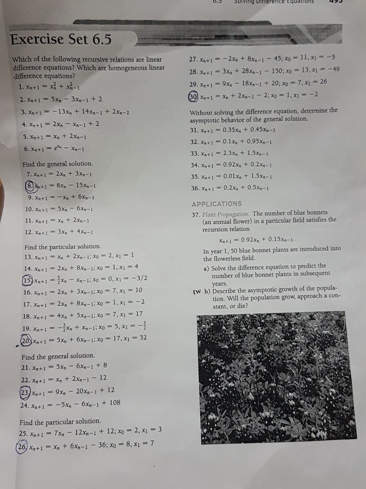 Solved Exercise Set 65 Which Of The Following Recursive 