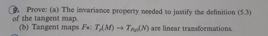 Solved Prove: (a) The invariance property needed to justify | Chegg.com