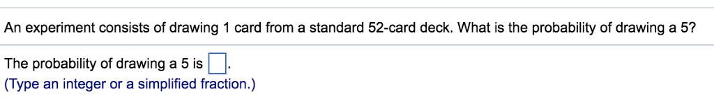 Solved An experiment consists of drawing 1 card from a | Chegg.com