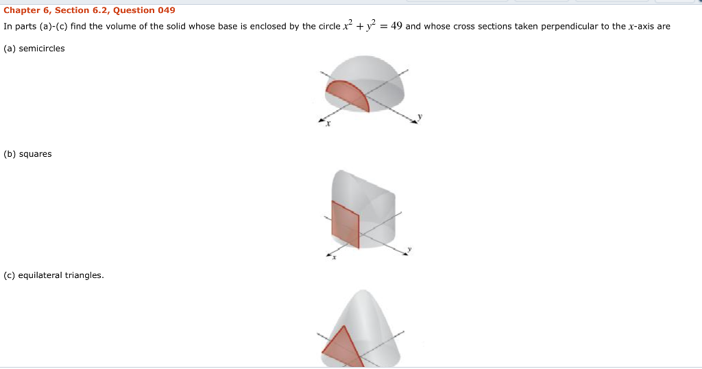 Solved Chapter 6, Section 6.2, Question 049 In parts (a)-(c) | Chegg.com